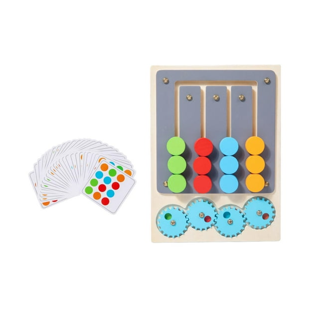 Shape Color Sorting Matching, Family Game, Wooden Toys Montessori ...
