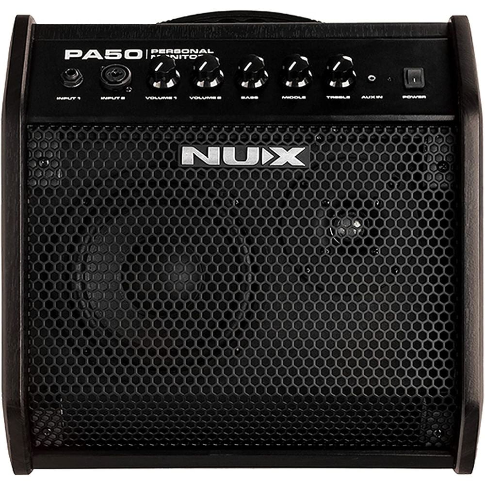 NUX PA-50 Personal Monitor 50W 2 Channel Amplifier - Walmart.com