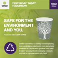 CIAO! 10oz Paper Hot Cup, Rooted Olive Print, (Case of 1,000) - Walmart.com