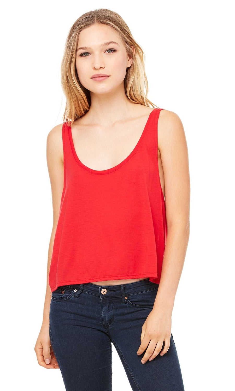 Women's Flowy Boxy Tank Top - Walmart.com