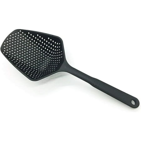 Spoon Strainer Large Non-Stick Heat Resistant Plastic Strainer Skimmer ...