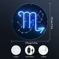 Zodiac Horoscope Sign - Scorpio Neon Signs for Wall Decor，Constellation ...