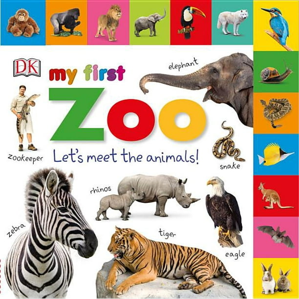 My 1st Zoo Lets Meet the Animals (Board Book) - Walmart.com
