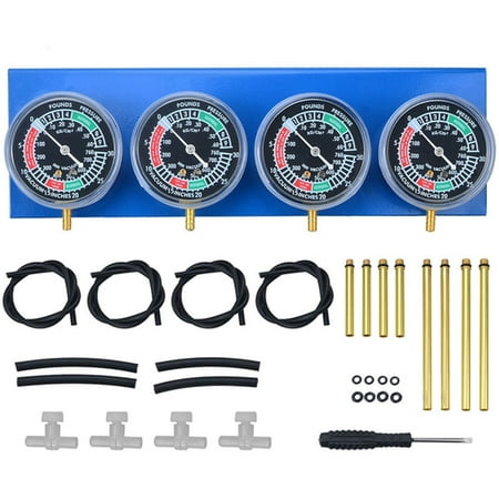 Cylinder Carburetor Synchronizer Kit Vacuum Gauge Balancer Timing ...