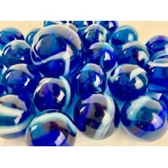 Pak-A-Game Bag of 25 Assorted Glass Marbles with 1 Shooter - Mixed ...