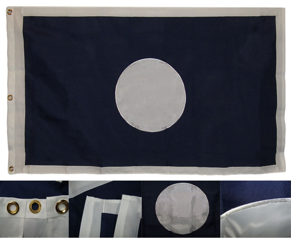 4X6 FT Embroidered Hardee Double Sided 300D MILITARY GRADE Nylon Flag ...