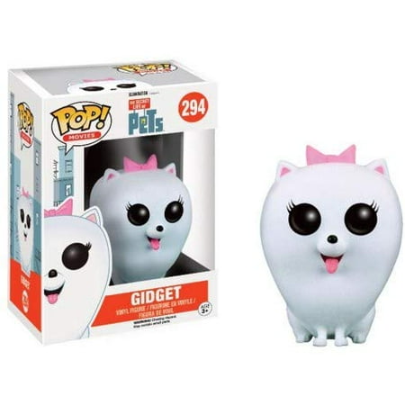 Funko POP Movies: Secret Life of Pets Action Figure - Gidget, Flocked ...