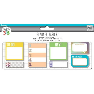 Happy Planner Sticky Notes 200/Pkg-Be There - Classic, 10 Designs/20 ...