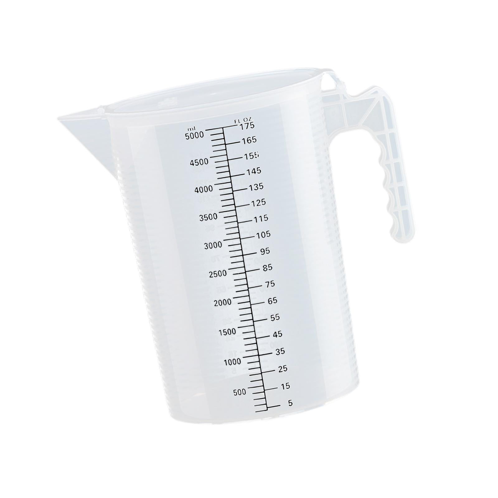 Taza medidora, recipiente de líquidos, multifunción, transparente ...