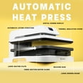 LOKLiK by HTVRONT 1500W 15"x15" Automatic Heat Press Machine for ...