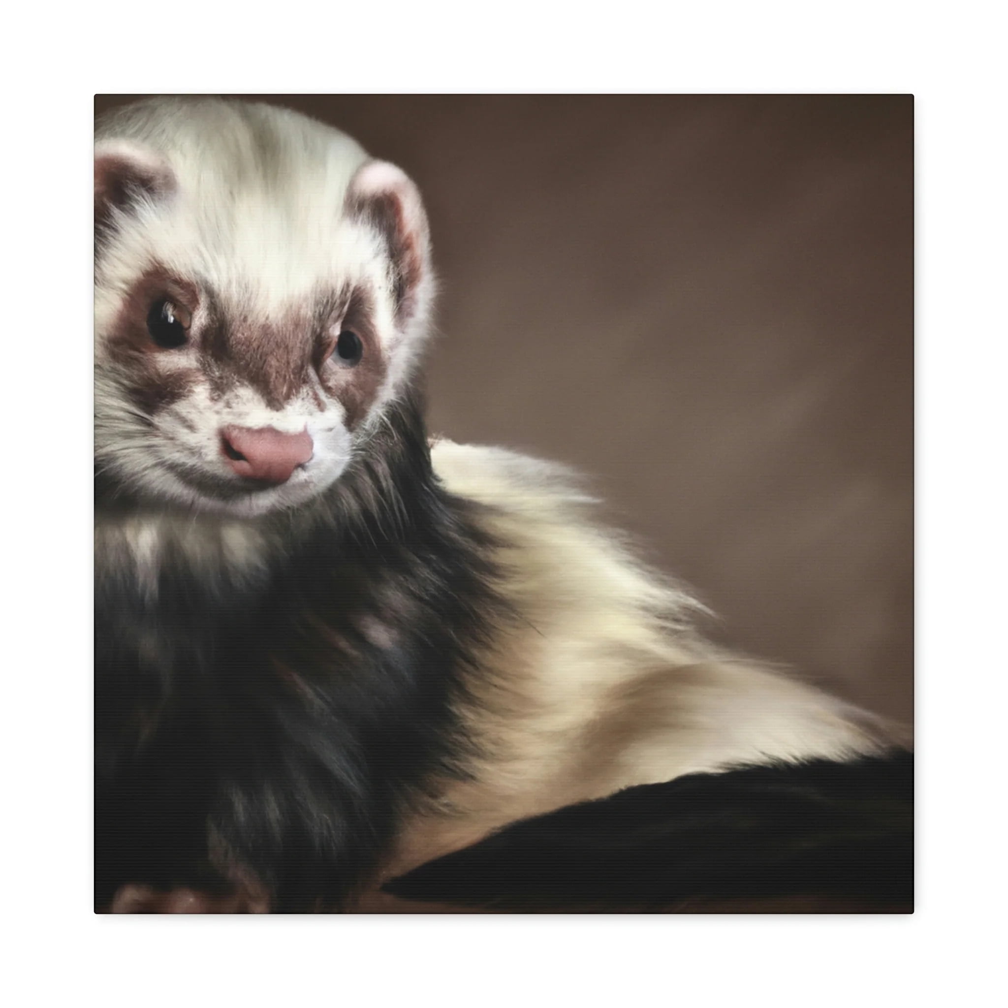 Ferret at Playtime - Canvas - Walmart.com