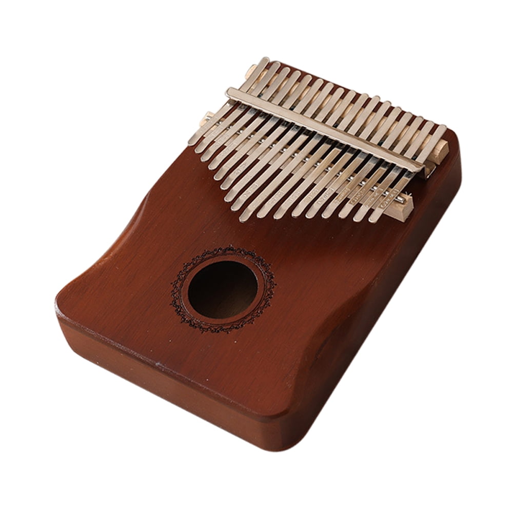 17 Keys Kalimba African Thumb Finger Piano Wood Kalimba Portable ...