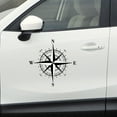 ZUARFY 15cm*15cm Art Design Vinyl NSWE Compass Car Stickers Decals ...