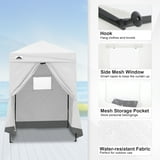 EAGLE PEAK Flex Ultra Compact 5x5 Pop-up Changing Room Canopy, Portable ...