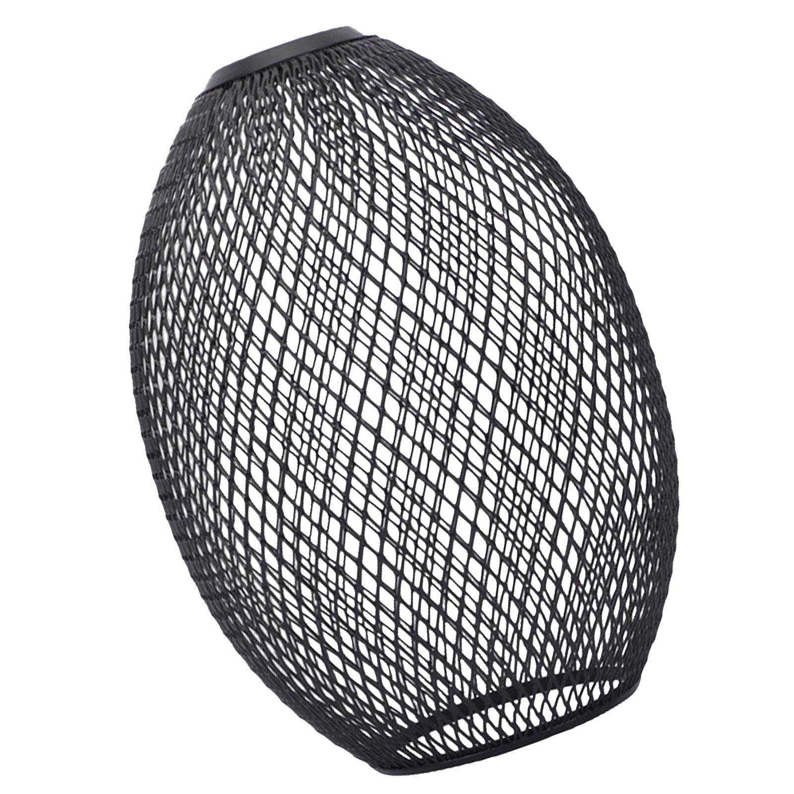 Vintage Style Iron Wire Lampshade, Metal Cage Mesh Lamp Shade Lighting ...