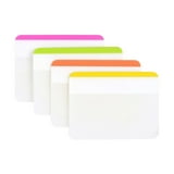 Post-it Durable File Tabs- 2" x 1.5", Assorted Colors, 24 Tabs ...