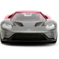 Pink Slips 1:32 W2 2017 Ford GT Die-Cast Car, Toys for Kids and Adults Silver/Pink - Walmart.com