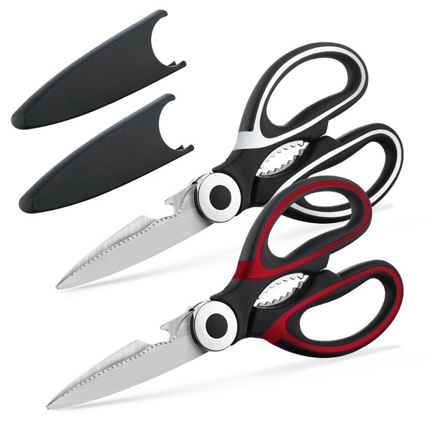 ReaNea Kitchen Shears Heavy Duty Stainless Steel Multi-function Poultry ...