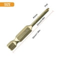 50mm 1/4inch Hex Shank Screwdriver Bit Electric Drill PH00 PH0 PH1 PH2 ...