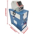 220V Single-phase Copper Wire Granulator 0.1-25mm Cable Separator Waste ...
