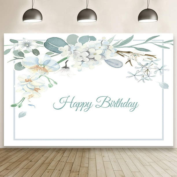 7x5ft Happy Birthday Backdrop The Little Butterfly is Turning One Theme ...