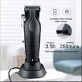 Tmalltide Cordless Hair Trimmer with Zero Gapped T-Blades 7000-7300rpm ...