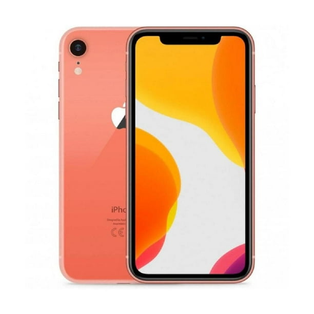 Apple iPhone XR 64GB Coral Reacondicionado Grado A rosa 6 Apple iPhone XR | Walmart en línea
