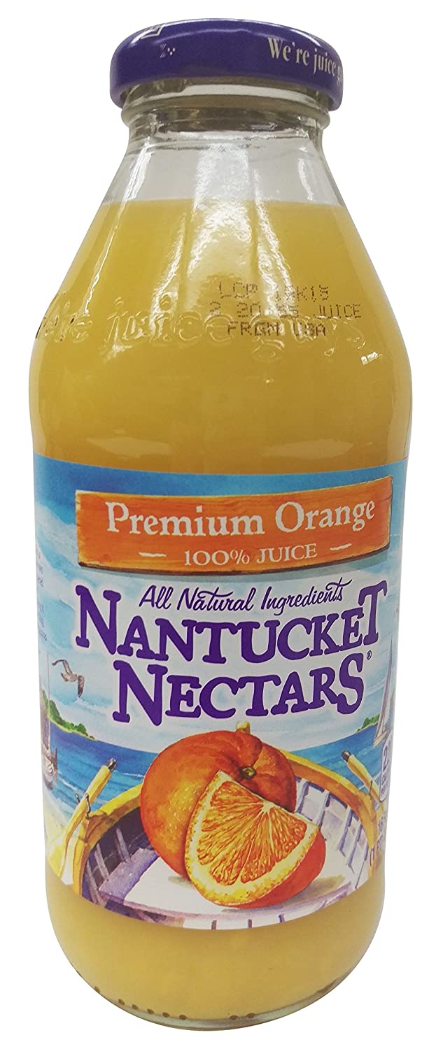 Nantucket Nectars Orange Juice 16oz, All Naturtal Orange Juice Family ...