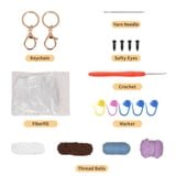 2 Pack Lovely Animal Wool Kit for Beginners and Experts of Different ...
