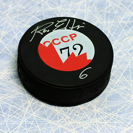 Ron Ellis Signed 1972 Summit Series Canada CCCP Hockey Puck | Walmart ...