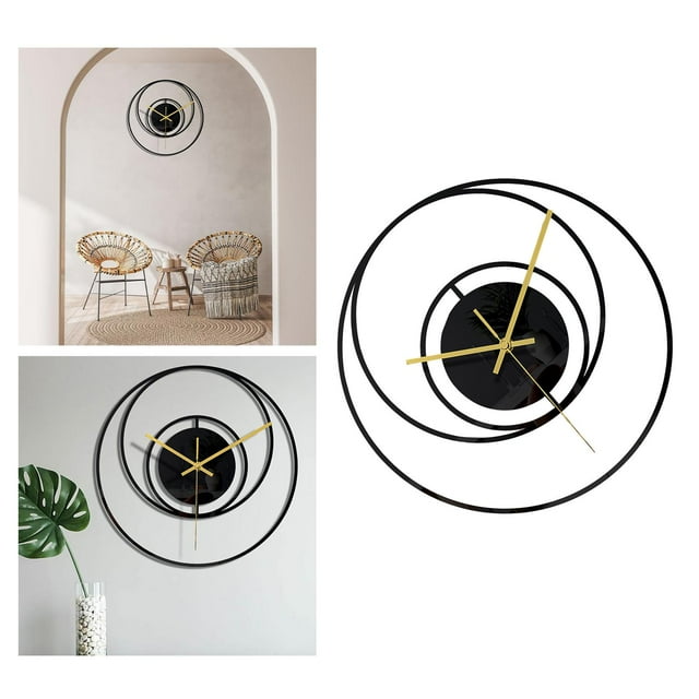 Minimalist Wall Clocks Silent Clocks Wall decor Battery Operated for ...