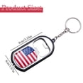 Patriotic Bottle Opener with Key Ring and LED Torch, #H - Walmart.com