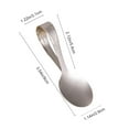 B Stainless Steel Baby Fork And Spoon Toddler Training For Learning To ...