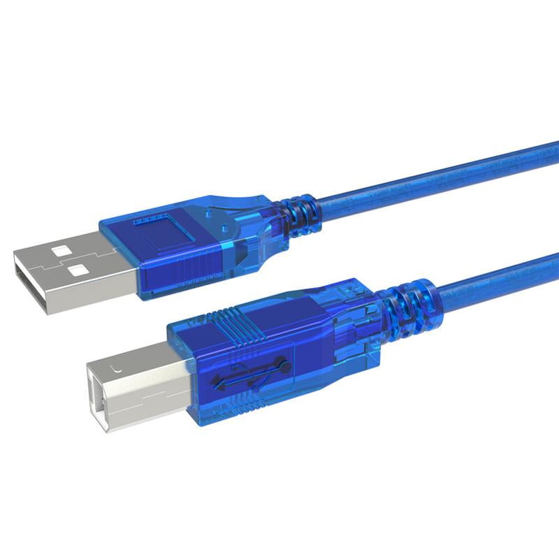 USB Scanner Printer Cable Type A Male to B Male Data Sync Code ...