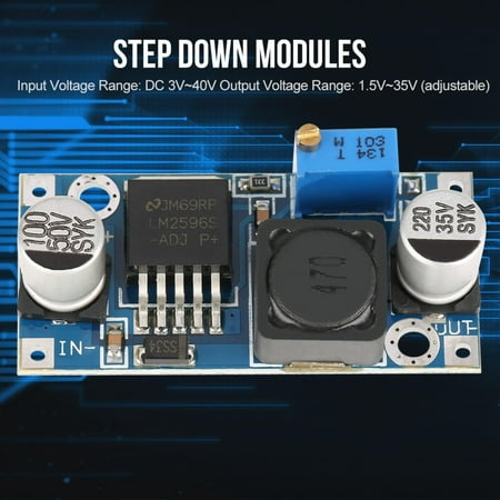 Power Step-down Module, Quite Efficient Convenient DC-DC Converter ...