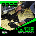 Rhino USA Class V Hitch Tightener Anti-Rattle Clamp for 2.5 inch Hitch ...