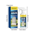 Headstone Cleaner 4oz, Removes Stains Moss from Tombstone Monuments ...