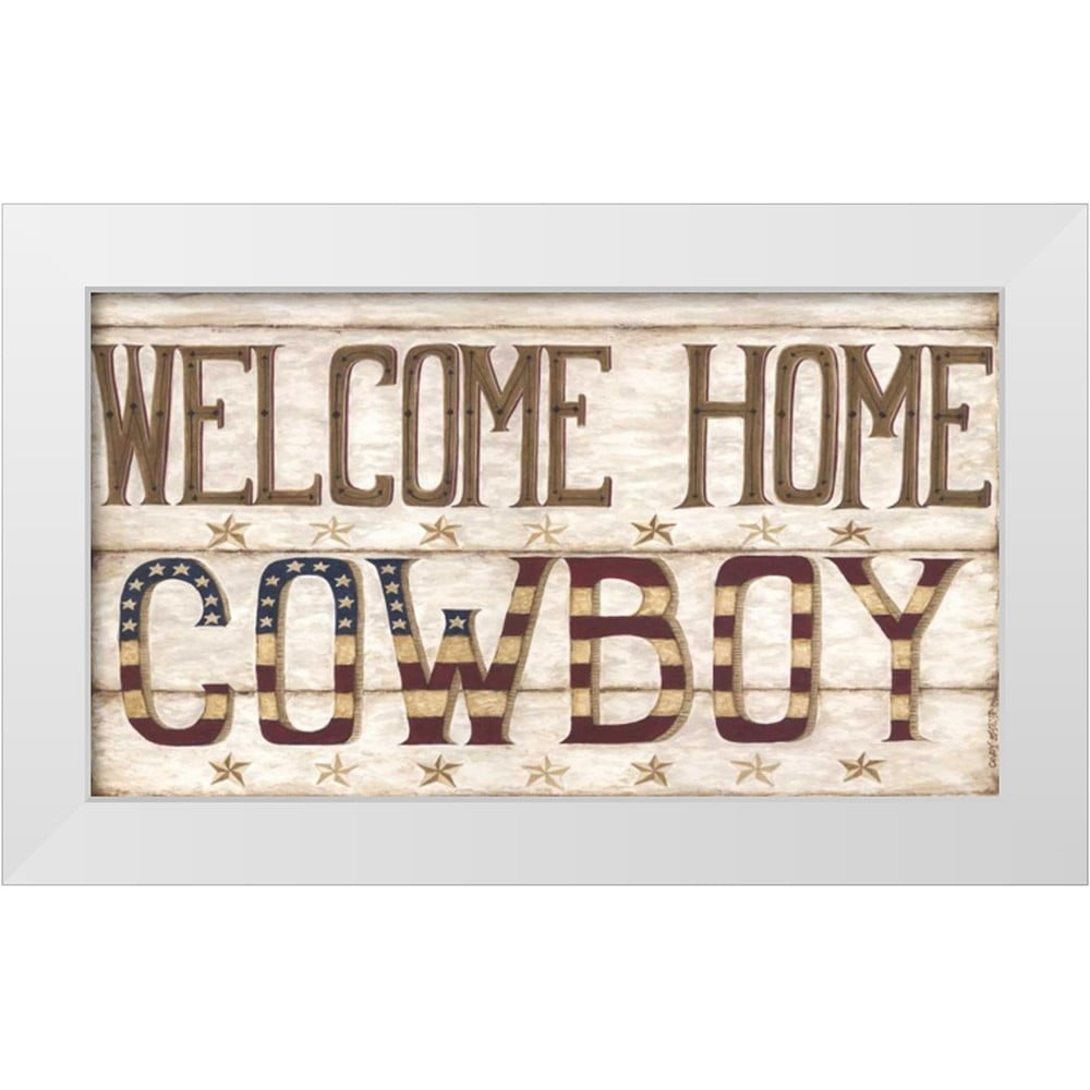 Shamp, Cindy 32x20 White Modern Wood Framed Museum Art Print Titled ...