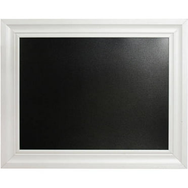 Darice Black Chalkboard with Unfinished Wood Frame - Walmart.com