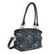 Zzfab Laser Cut Purses Double Handles Bling Purse Black - Walmart.com
