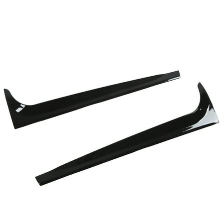 Rear Window Side Spoiler, ABS Side Beveled Window Cover Trims Abrasion ...
