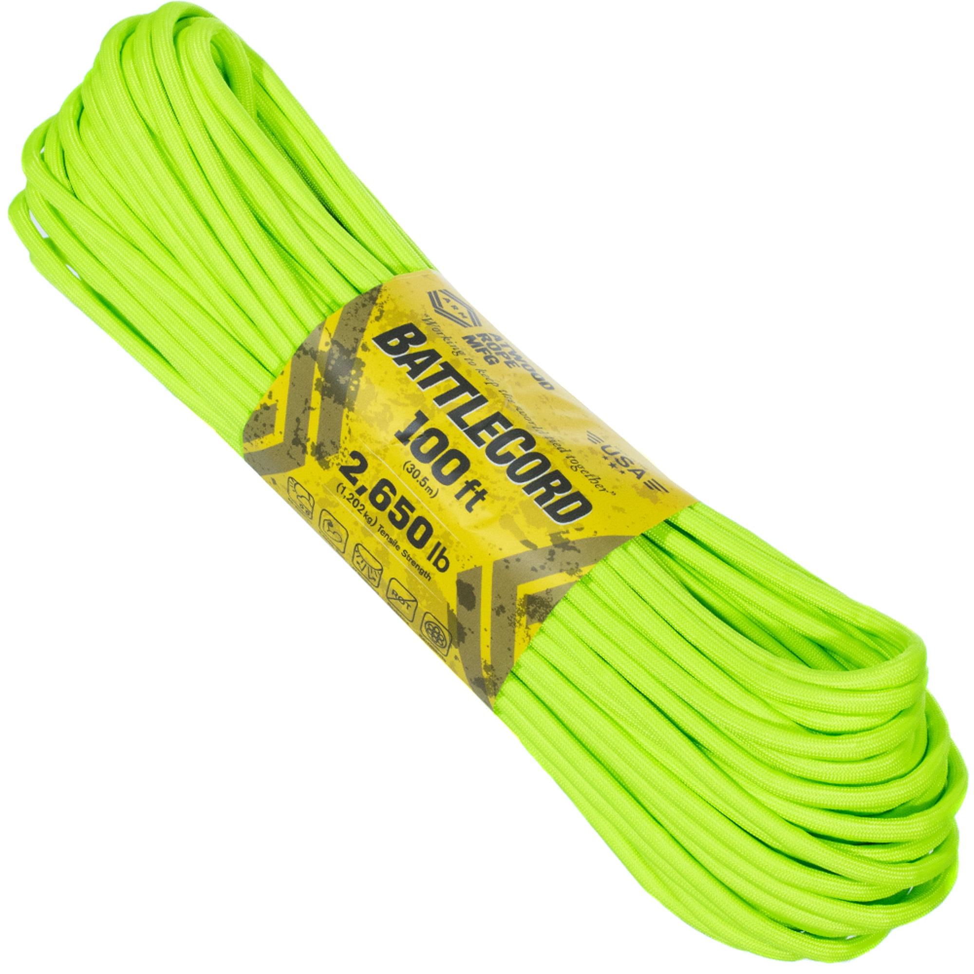 5.6mm BattleCord – Ultra Strong & Tough Rope – 2650lb Tensile Strength ...