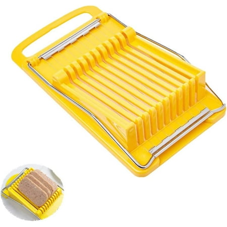 SHARKDO Cheese Slicer for Meat, Stainless Steel Egg Slicer, Banana ...