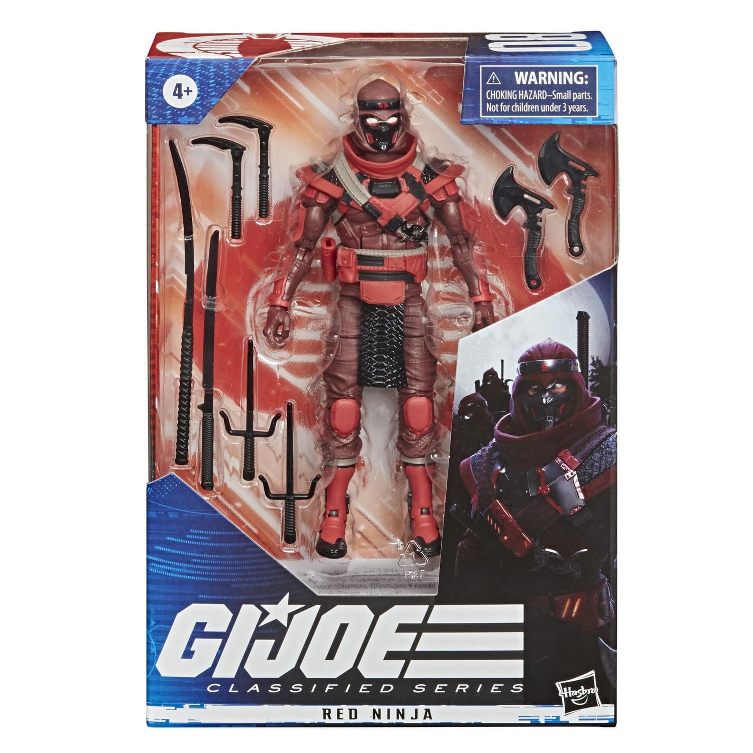 Click here for Hasbro G. I. Joe Classified Series Red Ninja Actio... prices