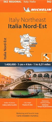 Pre-Owned Maps/Regional (Michelin): Michelin Map Italy:Northeast Map ...