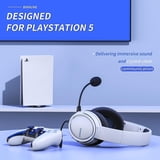 BINNUNE Wired Headphones with Microphone for PC PS5 Xbox, White ...