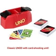 UNO Showdown Card Game for Game Night with Electronic Card Launcher ...