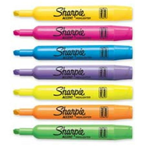 Sanford Ink Corporation Major Accent Highlighter- Chisel Point- Yellow ...