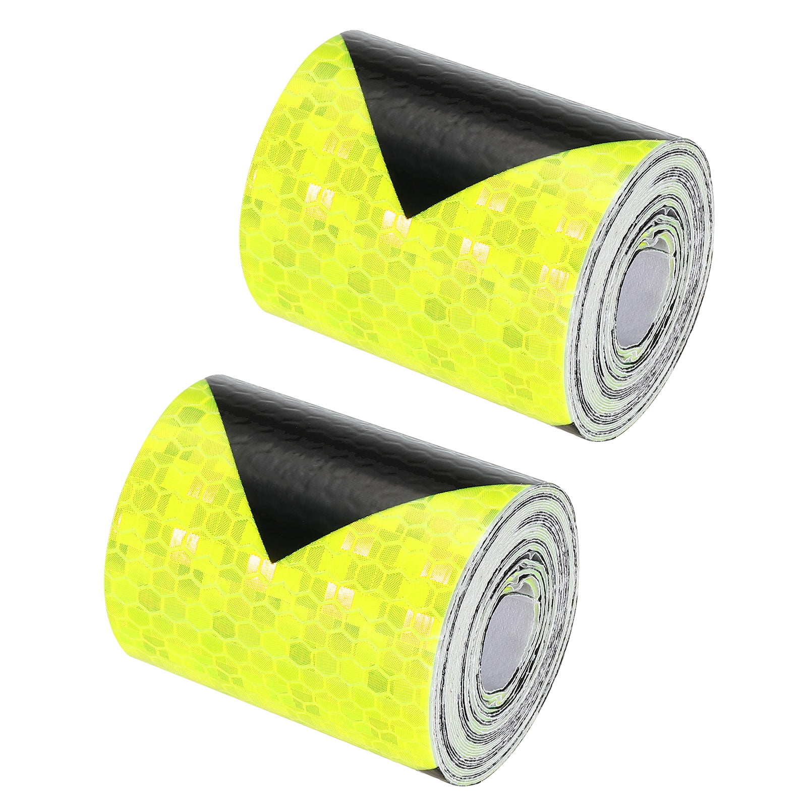 Uxcell Reflective Tape, 2 Roll 2INx10FT Warning Safety Tape ...