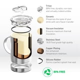 Asobu Ultimate Stainless Steel Ceramic Inner Coating Insulated Mug 12 ...